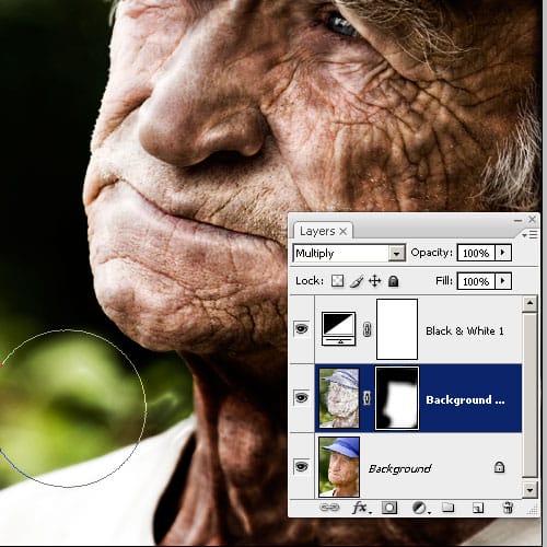 Dramatic Wrinkles - Photoshop Tutorials